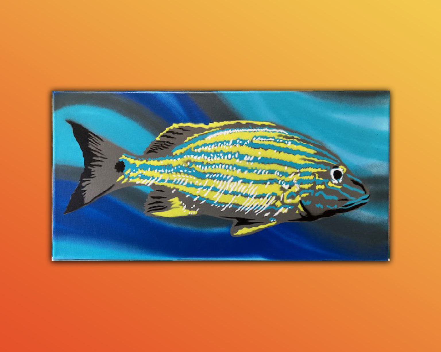 Florida Keys Blue Grunts | Single – Nicholas Tindall Visual Arts